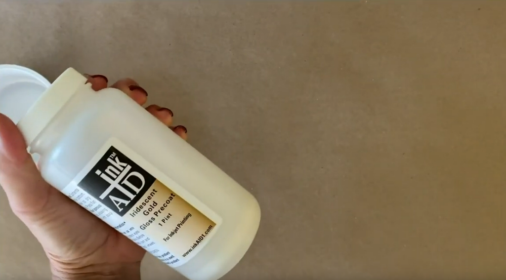 inkAID Iridescent Pearl On Unryu And Other Papers